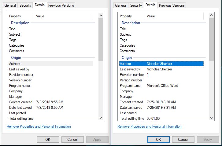 How to Remove Metadata from Word – Office – NAS Technology Consulting, LLC
